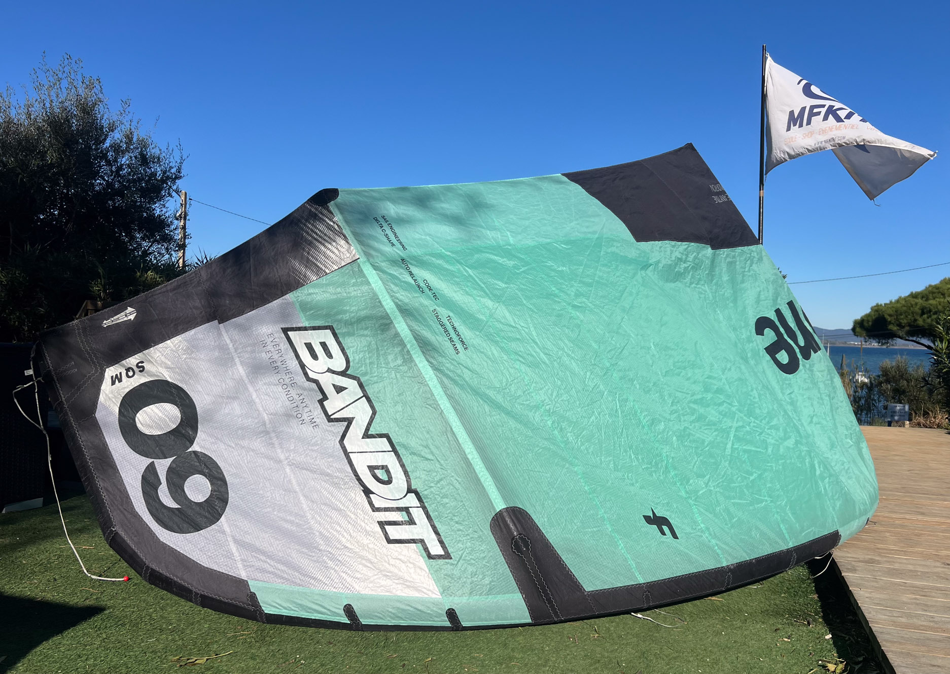 F-ONE BANDIT TECH 2025 - 9M2 - MF Kite - Ecole de Kitesurf Var